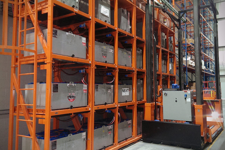 Multi-Level Racking Systems - Carney Battery Handling