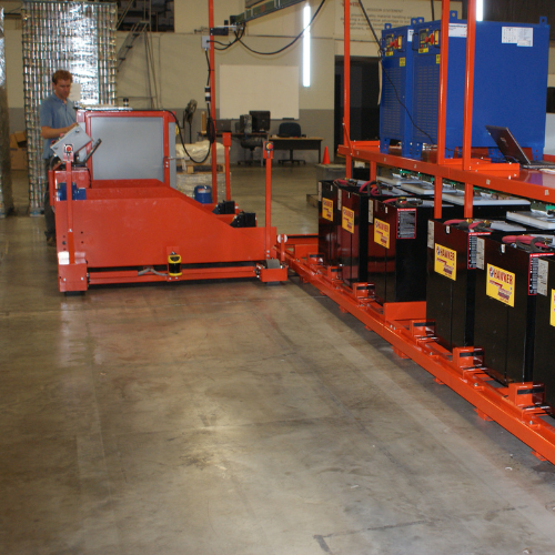 Automated Battery Handling: Self-Diagnostics, Maintenance and..